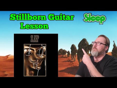 SLEEP - Stillborn Guitar Lesson Matt Pike - YouTube
