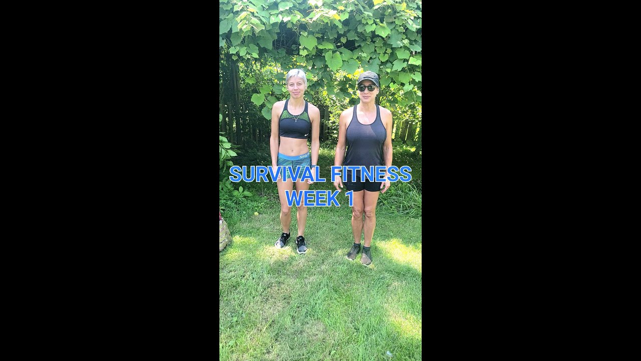 Survival Fitness Week 1 with exercise demonstrations - YouTube