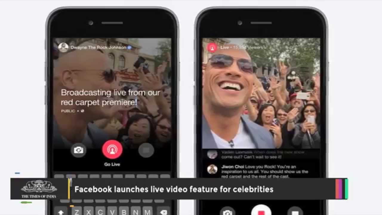 Facebook Live Video Feature | Launched for Celebrities - YouTube