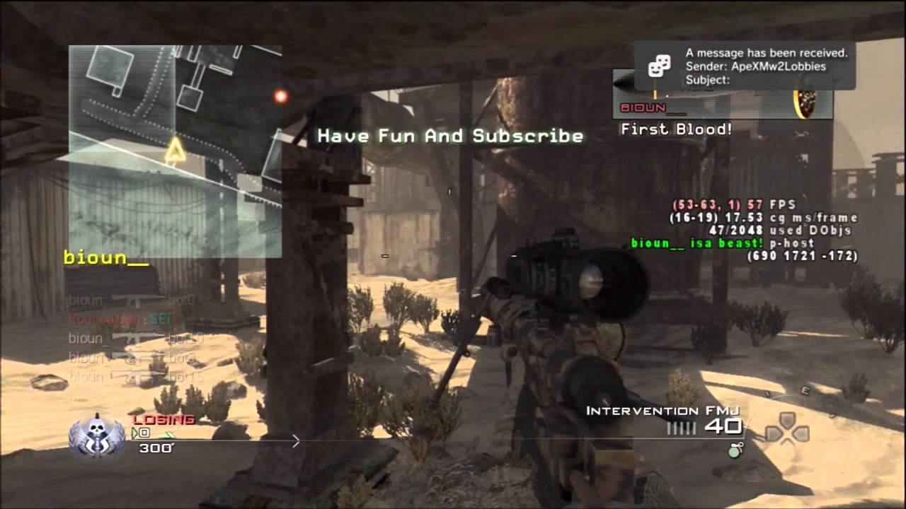 FREE MW2 CHALLENGE LOBBIES EVERYDAY!!!!!!!!!!!!!!!!!! - YouTube