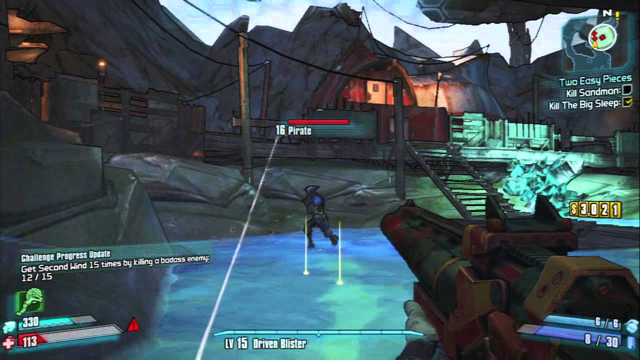 Borderlands 2 Sandman Boss - YouTube