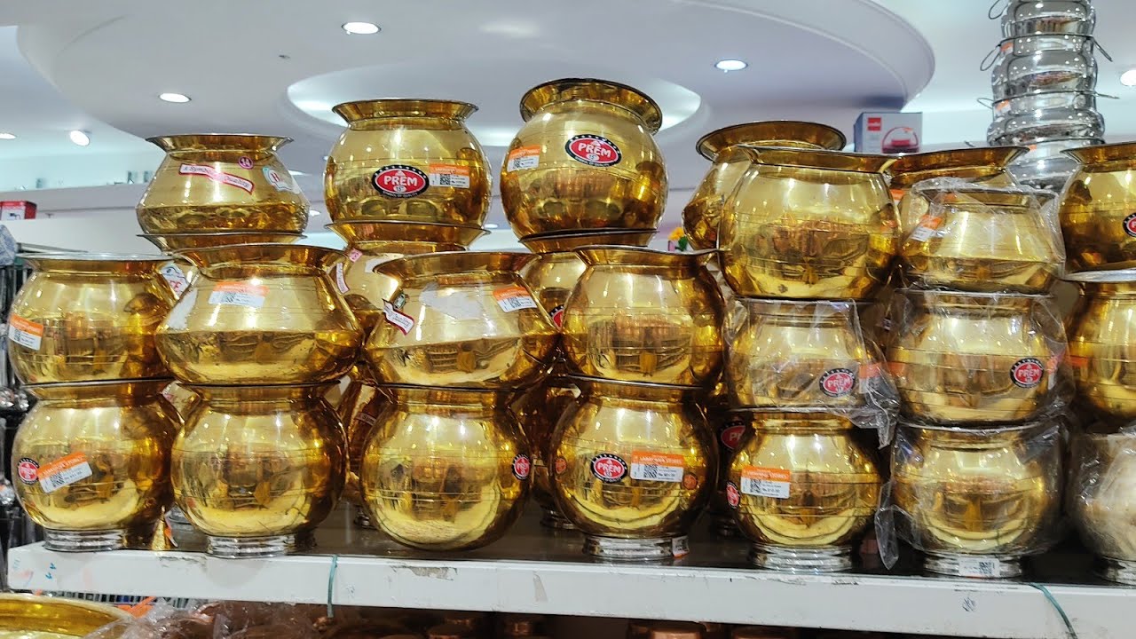 T. Nagar பிரமாண்டாய் Saravana stores Kitchen Utensils Idly Pathiram ...