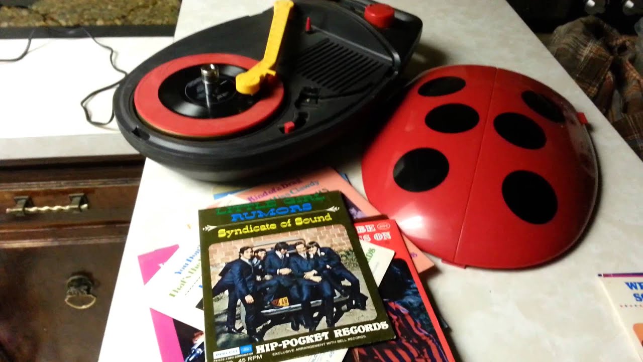 Ladybug Portable Record Player.... - YouTube