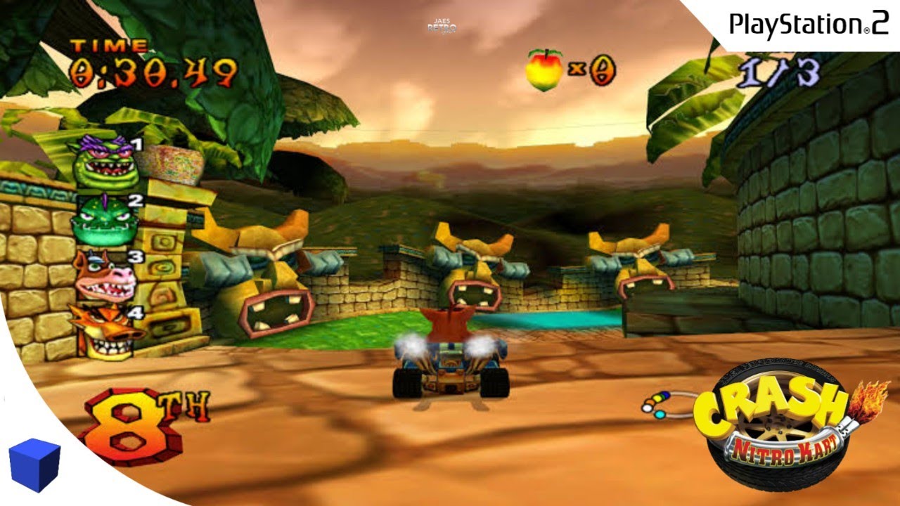CRASH NITRO KART [60 FPS] - PS2 GAMEPLAY HD - YouTube