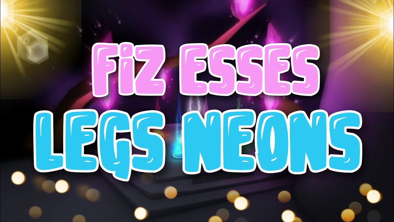 FAZENDO LEGS NEONS NO ADOPTME! #roblox #adoptme - YouTube