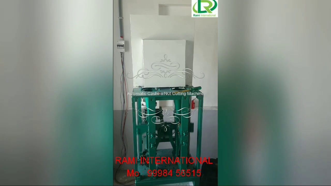 automatic cashew nut shelling machine by rami international ( mo ...