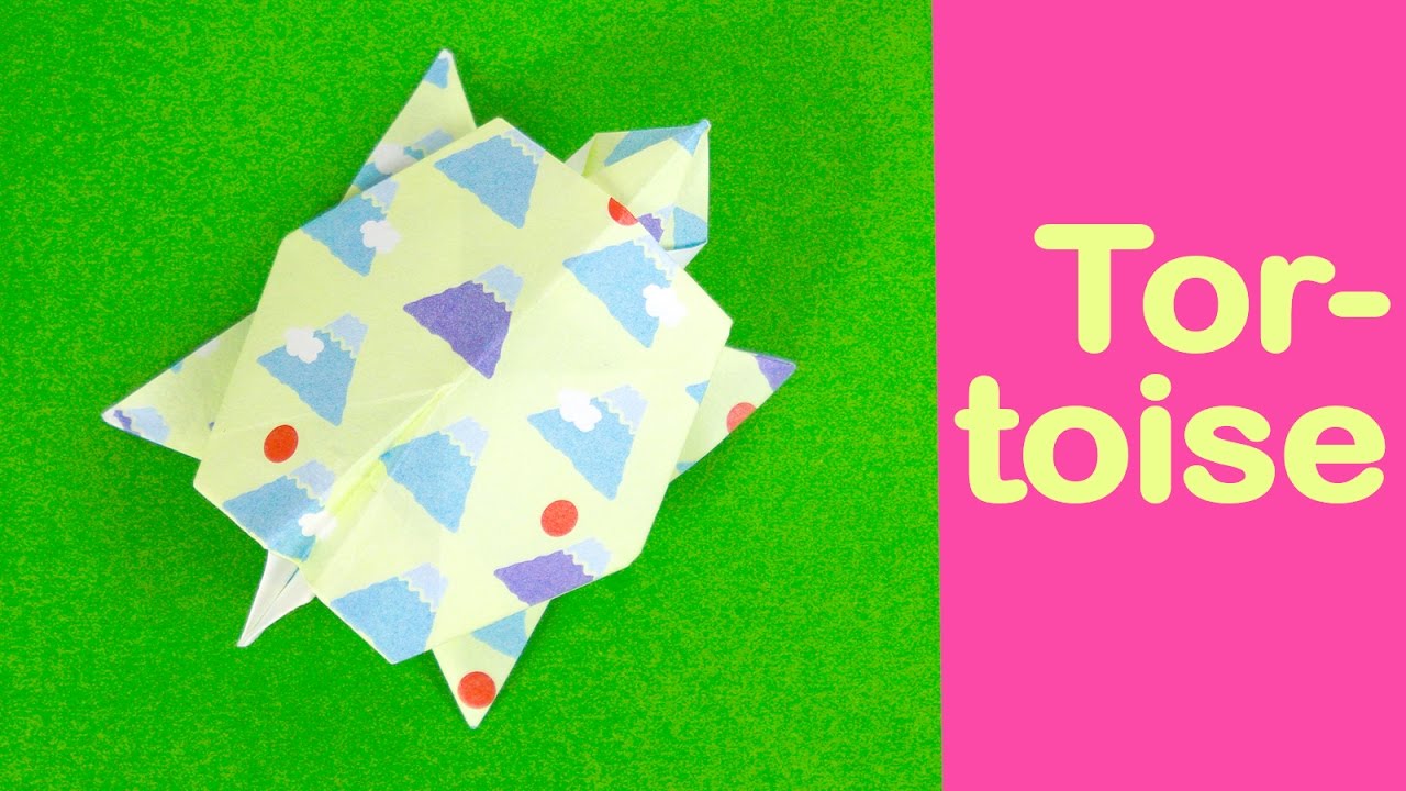 Origami Tortoise - YouTube