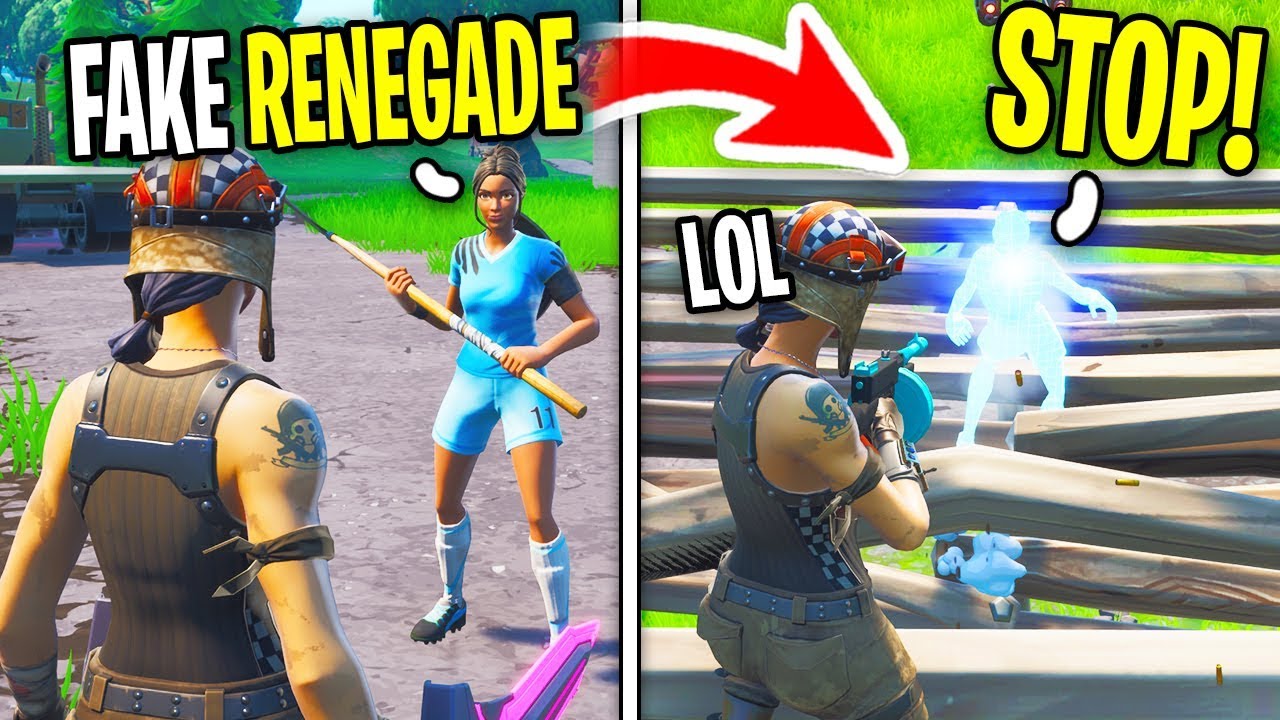 TOXIC Kid Thinks I'm a Fake Renegade Raider, So I DESTROY Him In 1v1 ...