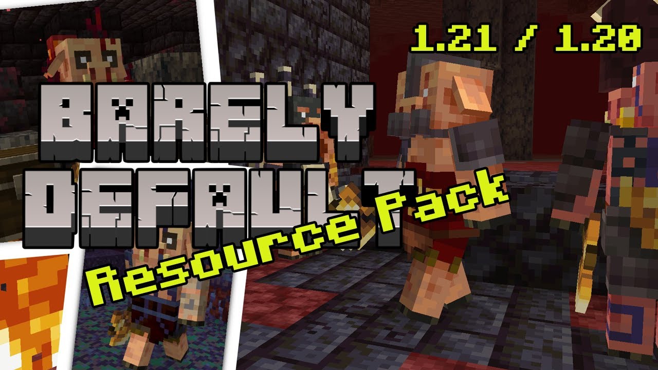 Relatively Improved Default (Barely Default) Resource Pack 1.21 / 1.20 [16x] - YouTube