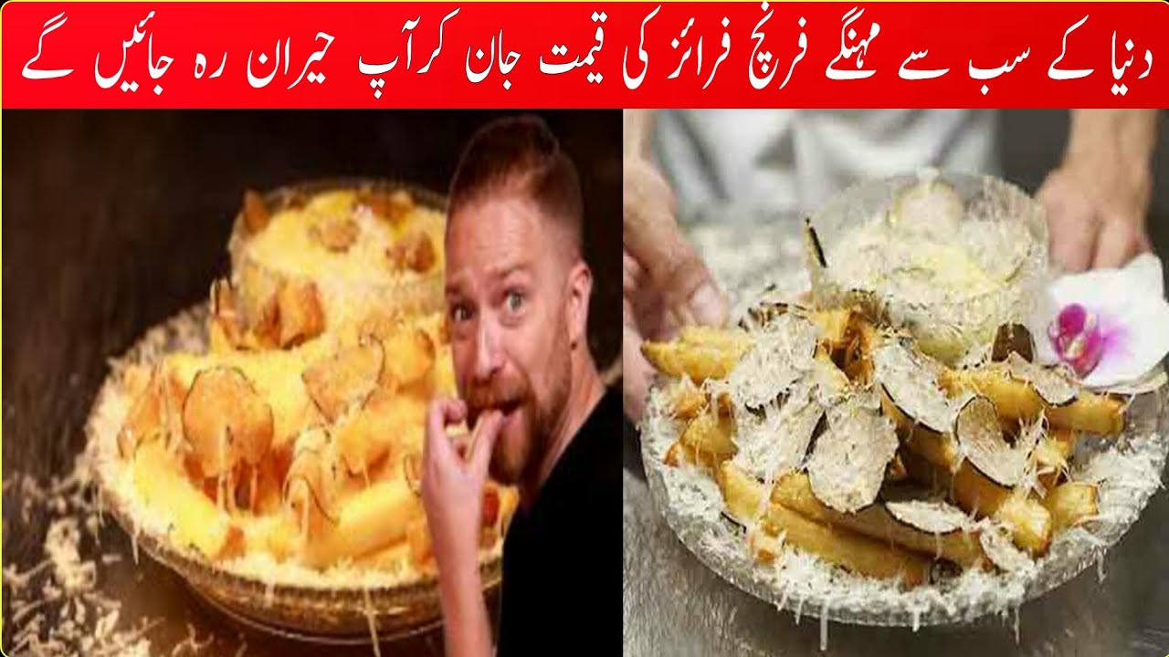 Most Expensive French Fries In The World| Fries |World's Expensive ...
