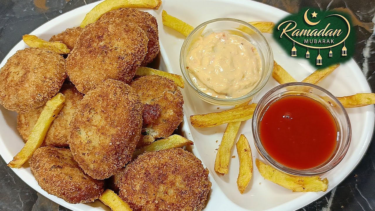 Chicken cheese nuggets || Ramzan special || Cheesy and yummy || by ...