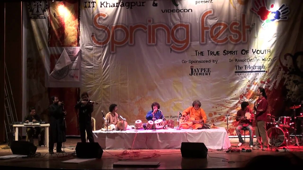Karma ft. Pt.Vishwamohan Bhatt Live at Bandish Fusion, Springfest 2011 ...