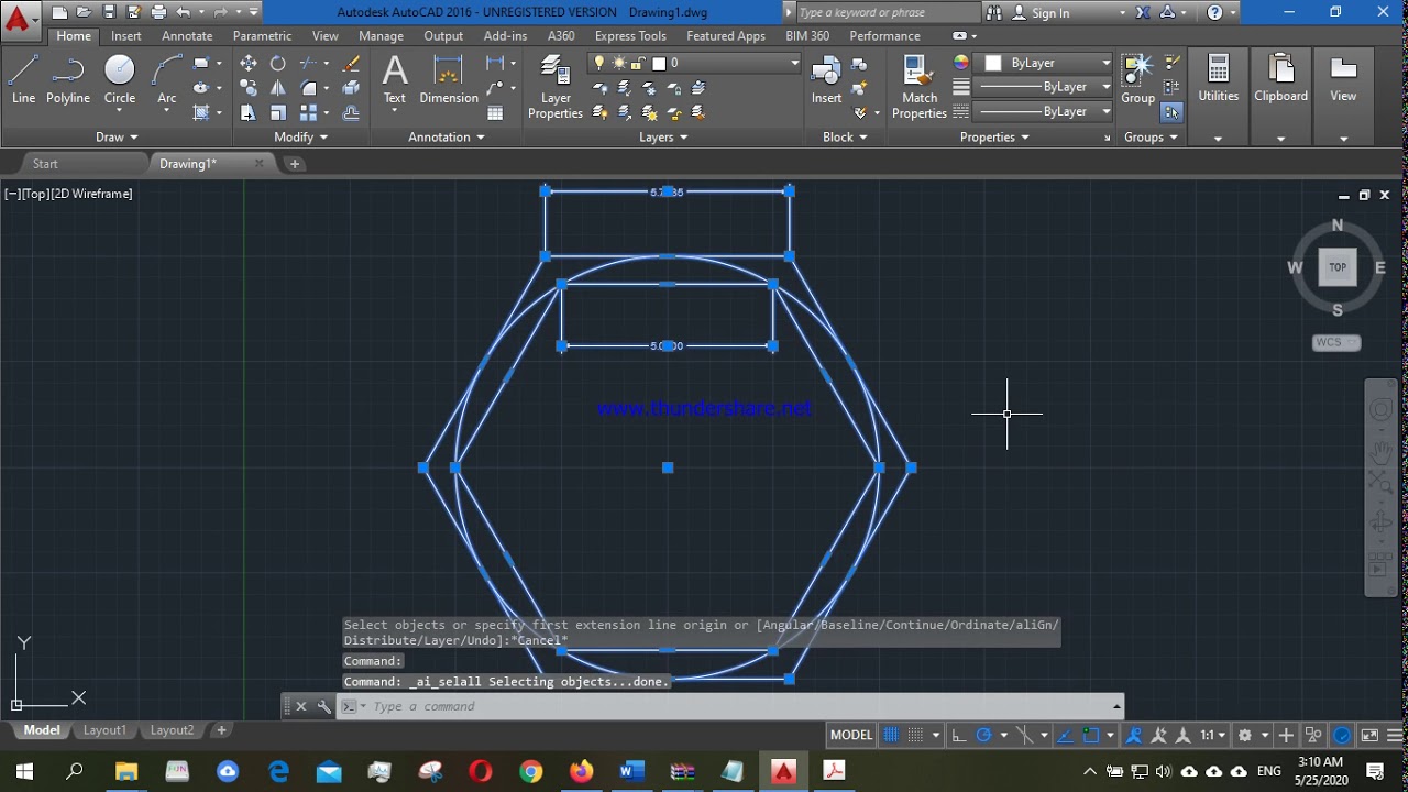 Polygon and Rectangle and Donuts- المرحلة الاولى- الرسم الهندسي - ست أيلاف صباح - YouTube