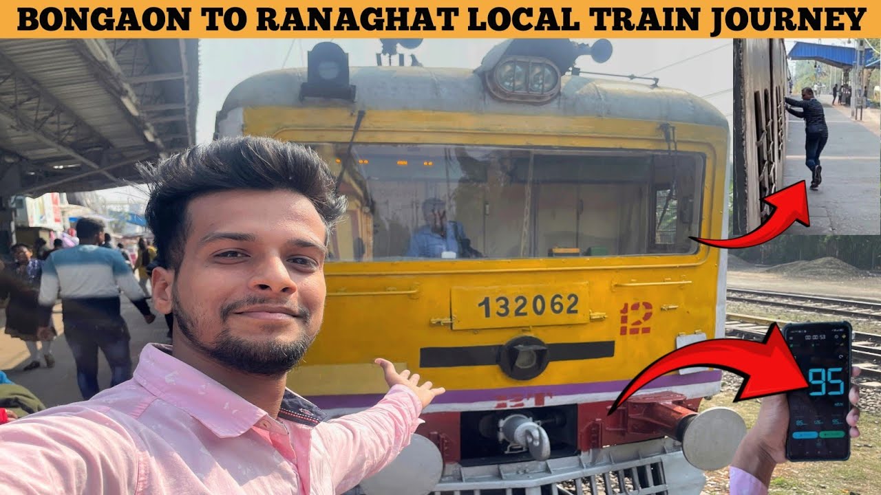 Bangaon To Ranaghat Local Train Journey Video | Bangaon - Ranaghat ...