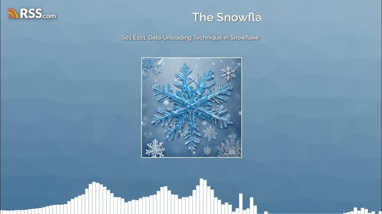 S01 E101: Data Unloading Technique in Snowflake - YouTube
