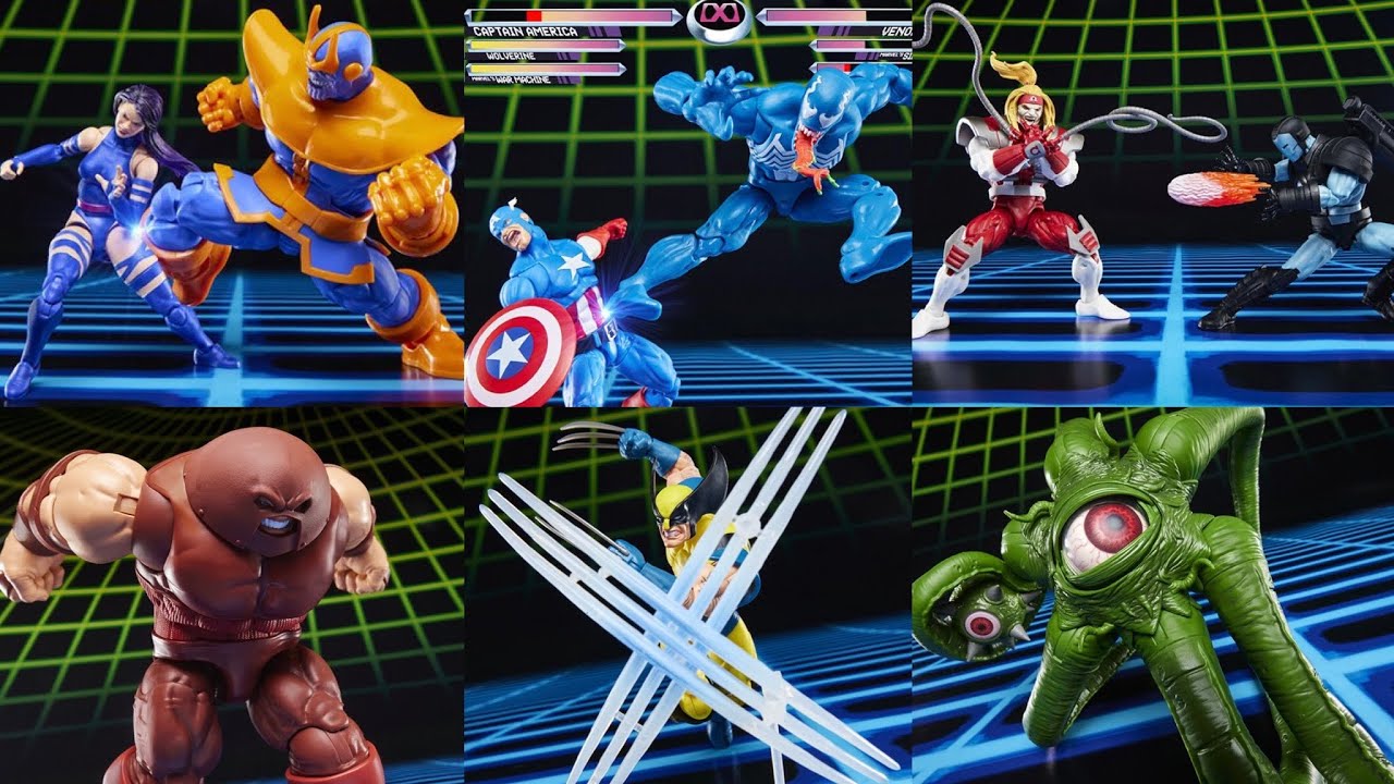 New Marvel Legends Gameverse action figures official images revealed ...