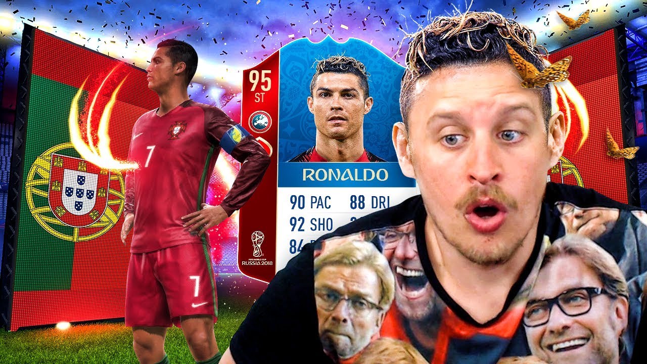 95 WORLD CUP STRIKER RONALDO IN A PACK! INSANE WORLD CUP MODE PACK ...