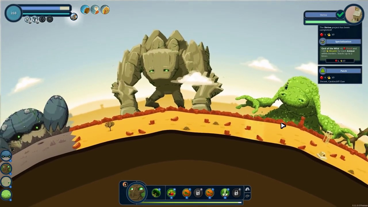 Reus God Game of Ancient Giants Pt 2 - YouTube