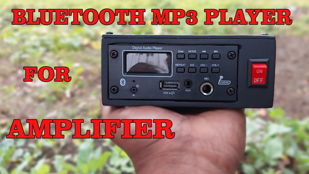 Make Your Own Portable bluetooth MP3 Player kaise banaye - YouTube