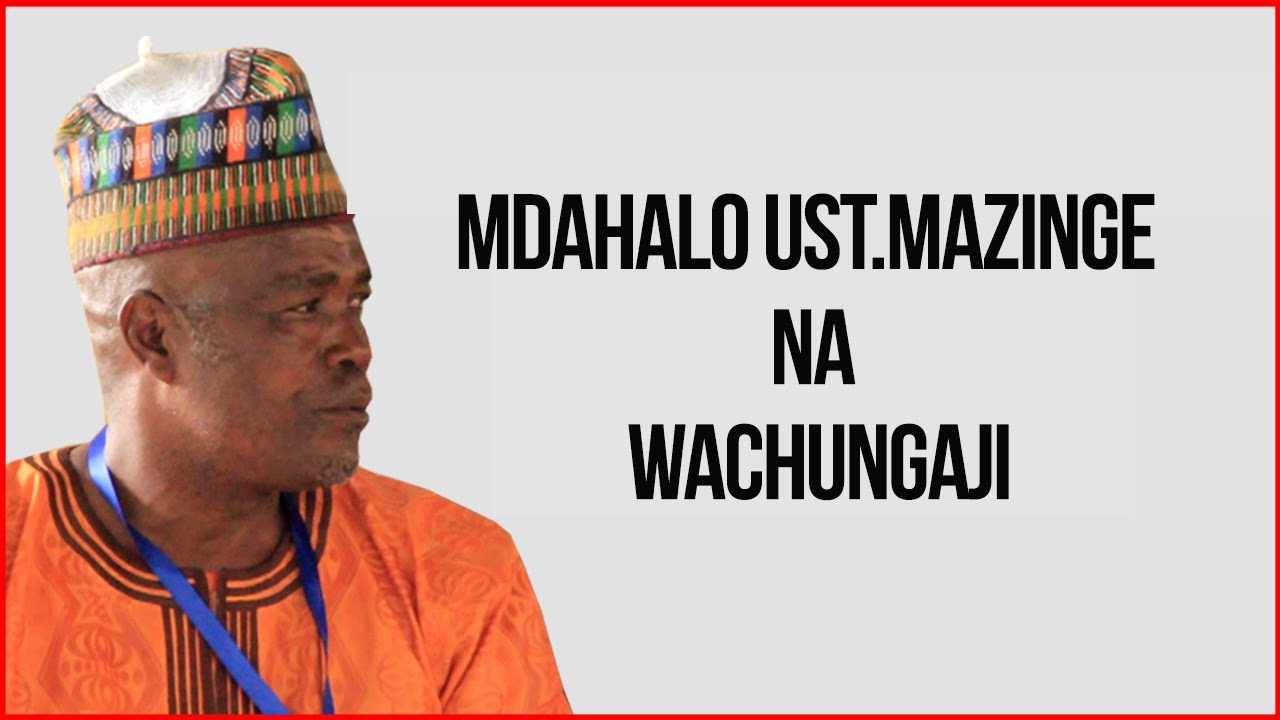 # LIVE 🔴 MDAHALO UST MAZINGE NA WACHUNGAJI || JE YESU NI MWANA WA MUNGU ...