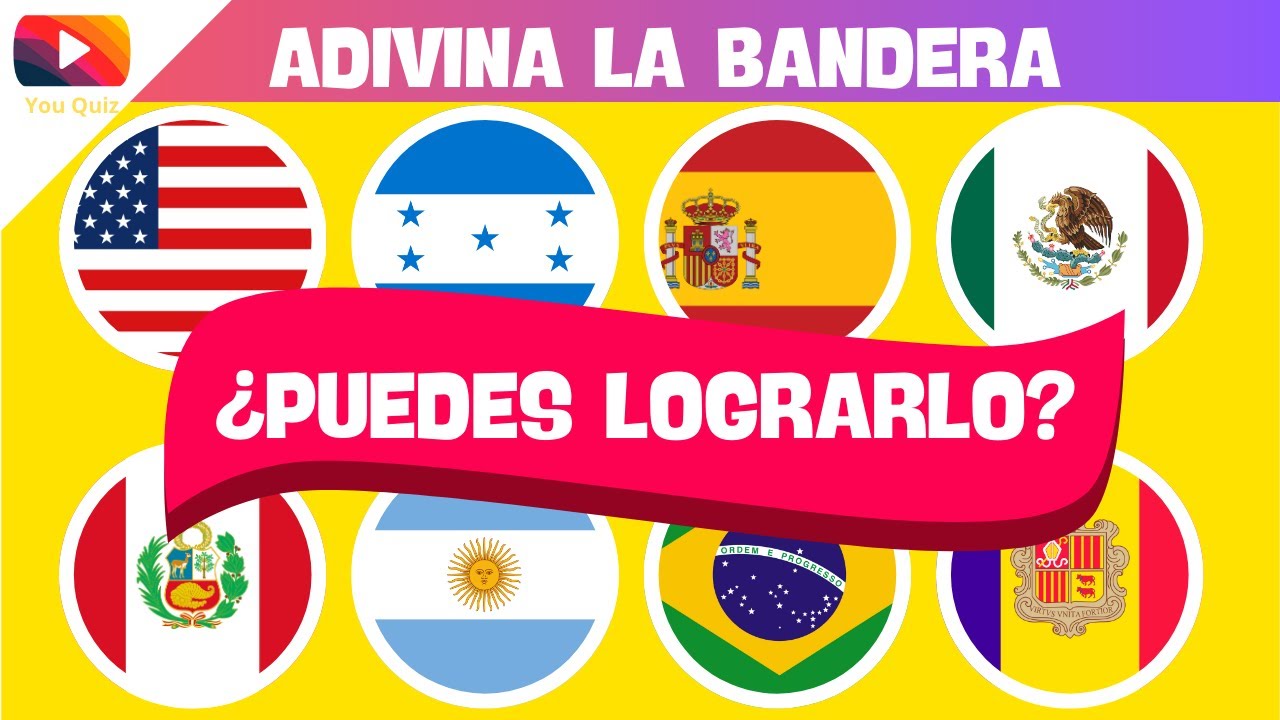 ADIVINA LA BANDERA ¿Cuántas Banderas Conoces? | Pon a Prueba Tu ...
