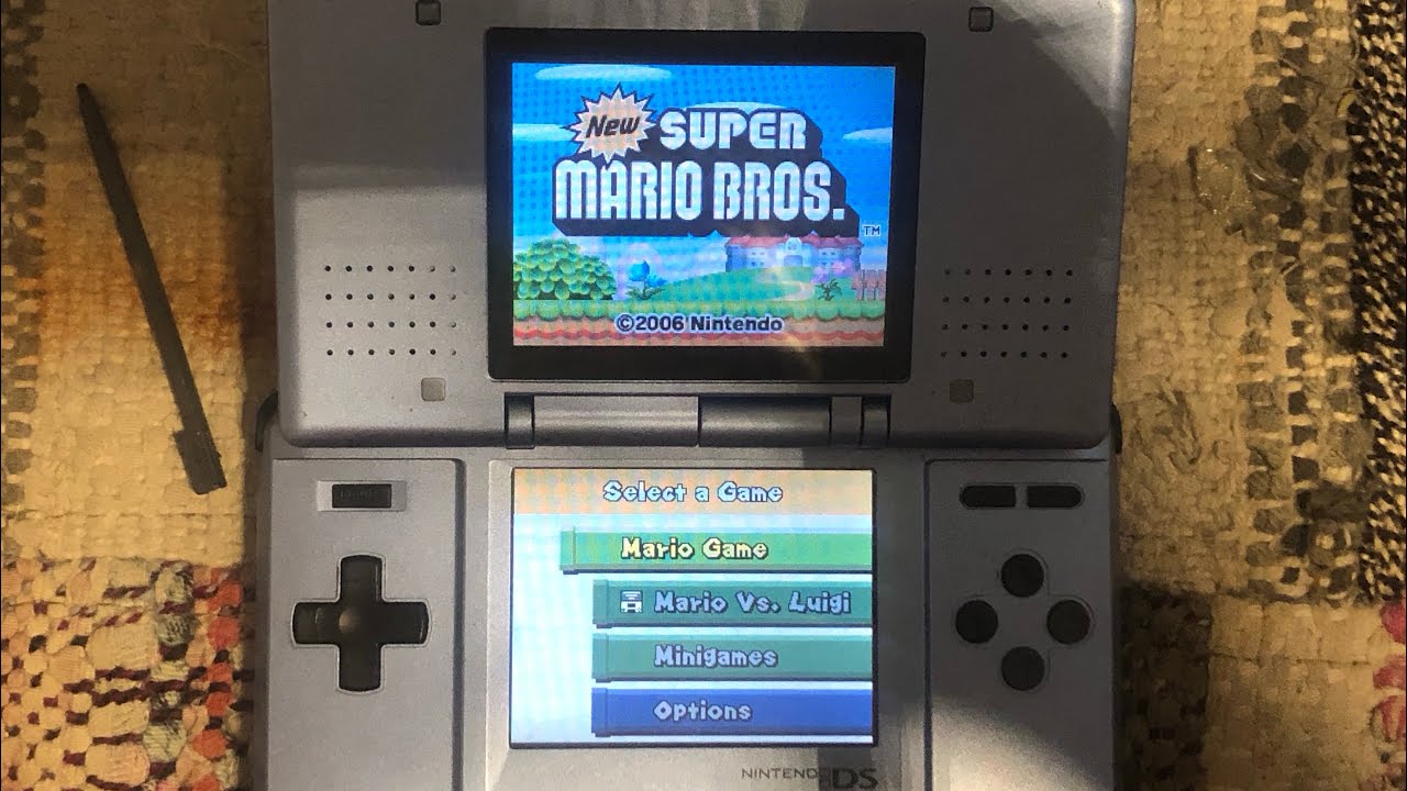 New Super Mario Bros. On the DS! - YouTube