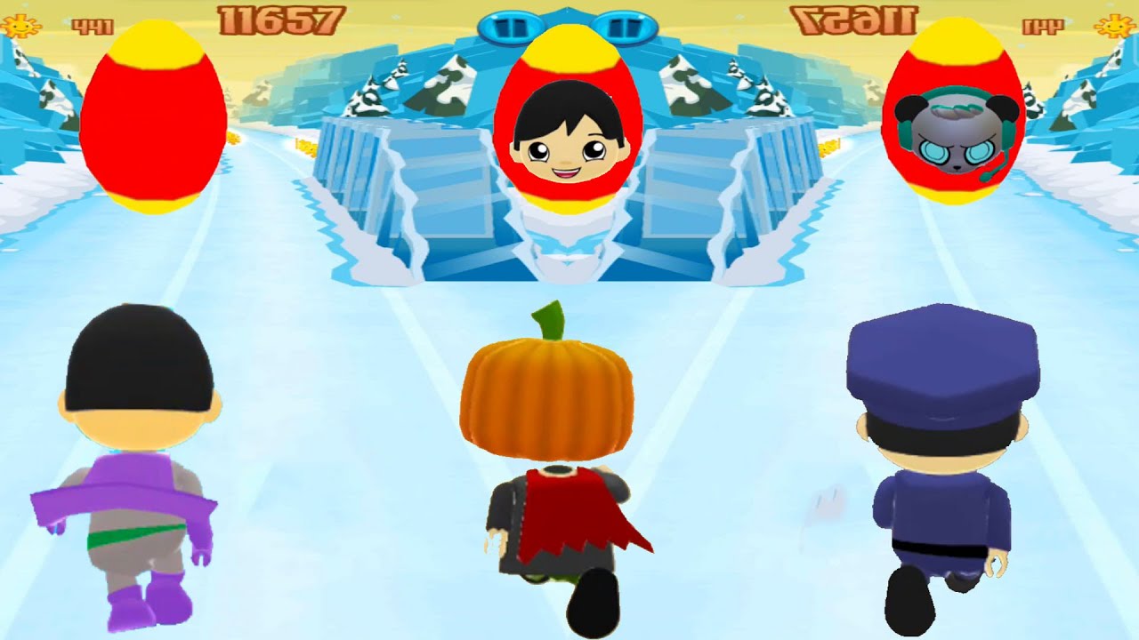TAG WITH RYAN DARK WATER RYAN VS JACK O LANTERN VS DARK TITAN OLD VS ...