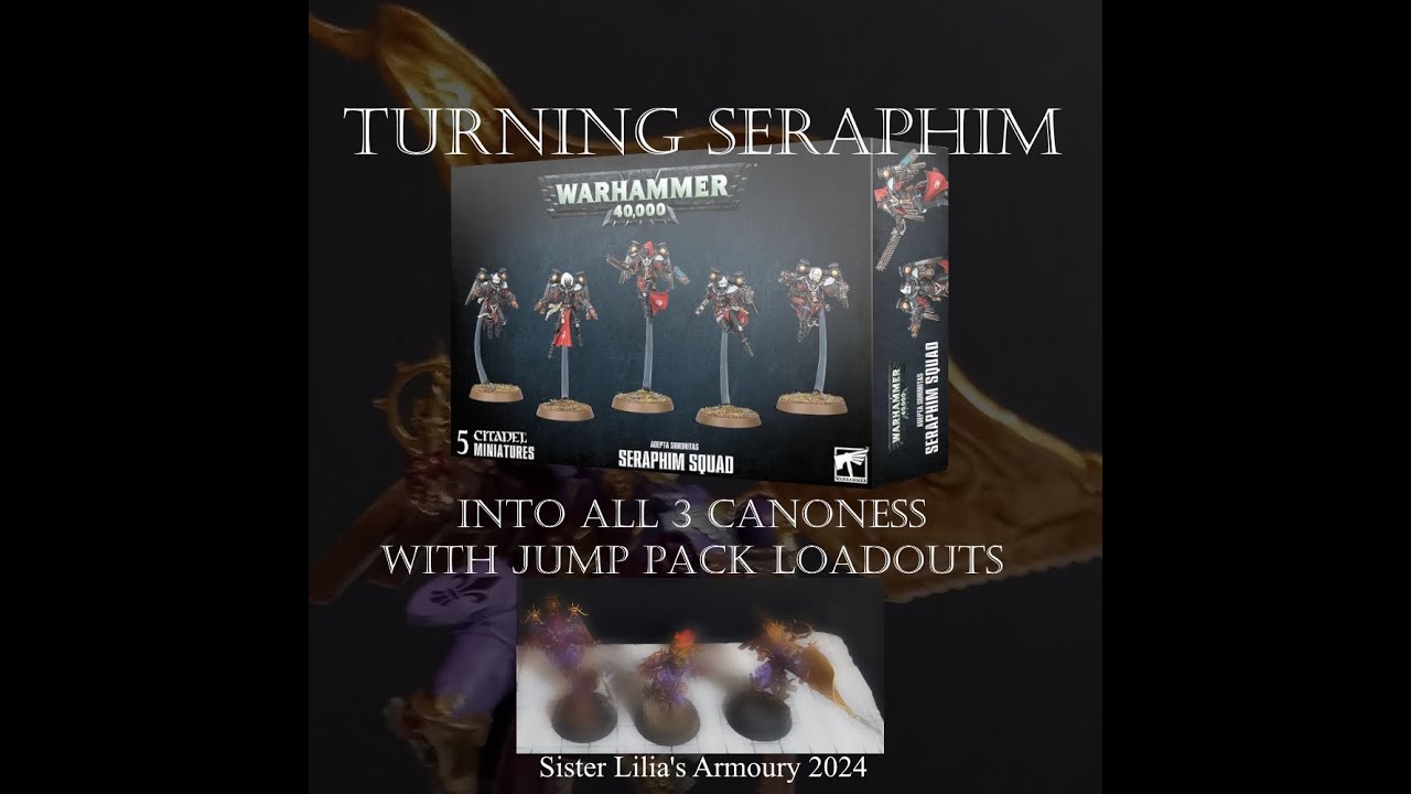 building 3 of loadouts of jump pack Canoness from serephim - YouTube