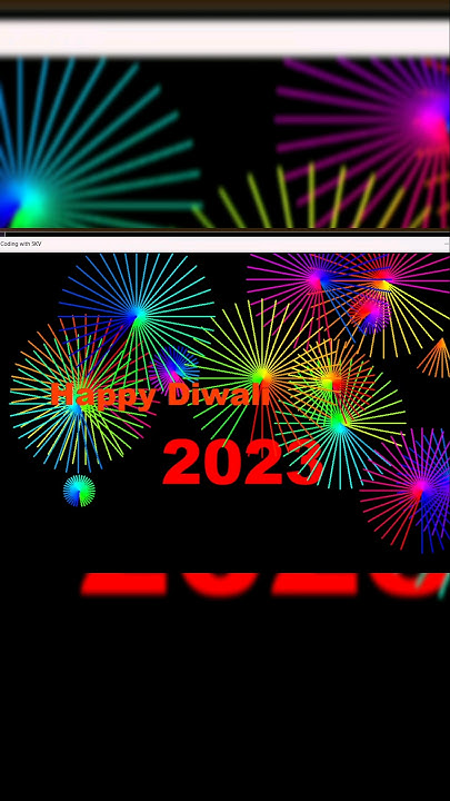 ️ Wishing Happy Diwali by Turtle Python | Amazing Python Graphics | # ...