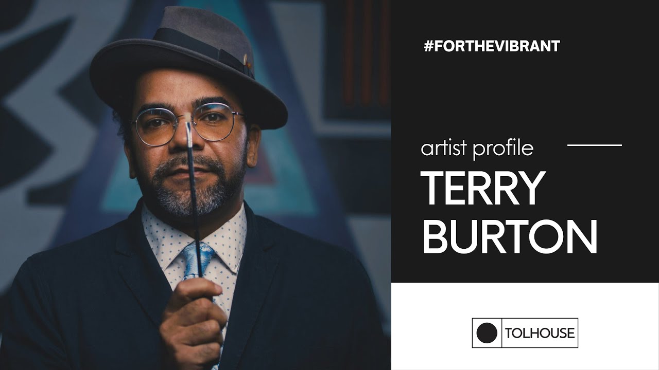 Past/Future Vibrant! | Terry Burton Artist Profile - YouTube