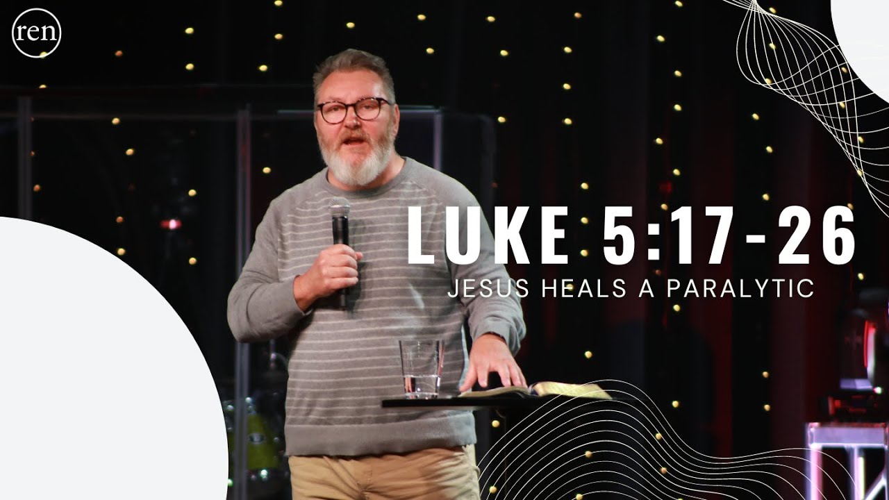 Luke 5:17-26 Jesus Heals A Paralytic - YouTube