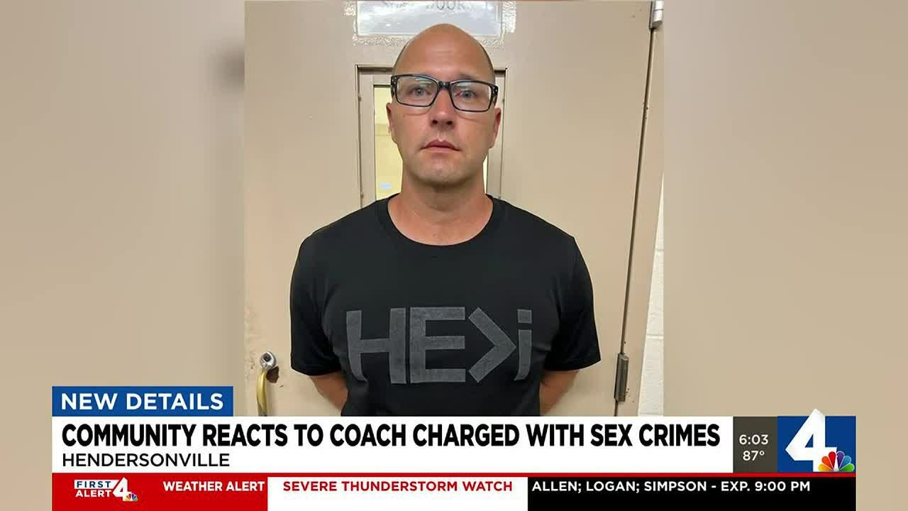 Community reacts to coach charged with sex crimes - YouTube