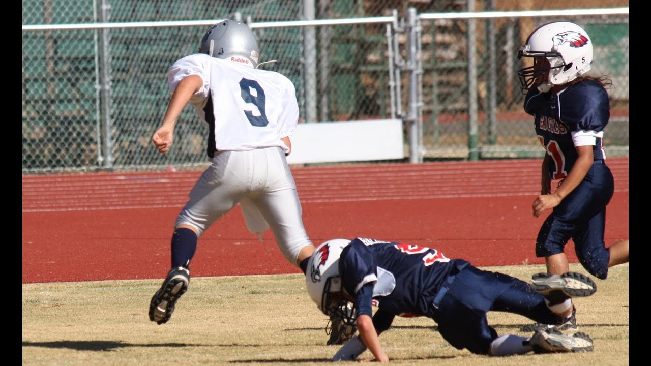 Youth Football: 10 Year Old QB Won't Be Stopped - Ryan Hicks QB1 - YouTube