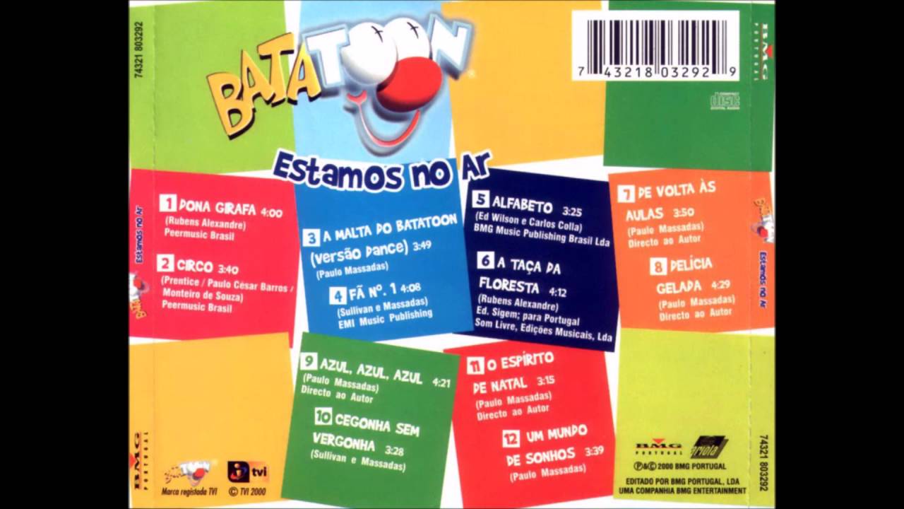 Batatoon - 9 - Azul, Azul, Azul - YouTube Music