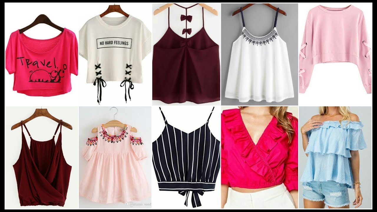 Latest Summer Tops 2020 | Trendy tops for girls | Latest and beautiful ...