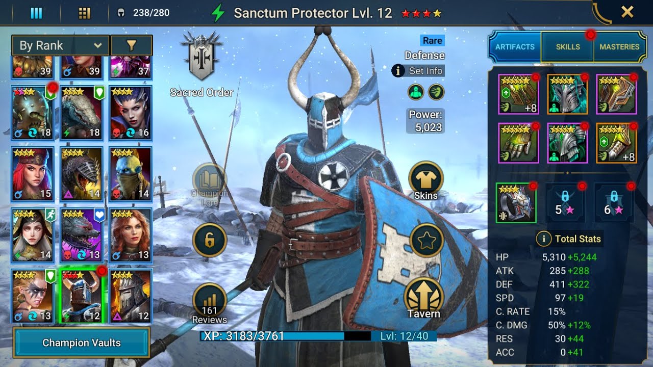 Let's Play RAID: SHADOW LEGENDS DAY 216 SANCTUM PROTECTOR (Android Gameplay) - YouTube