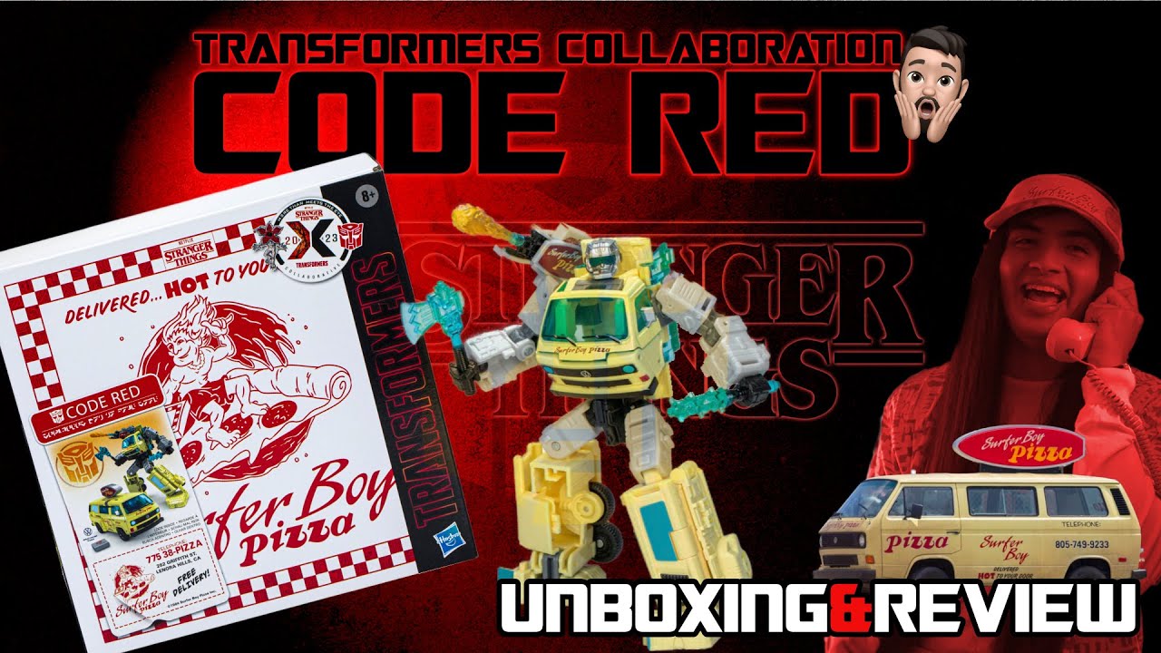 Transformers X Stranger Things Code Red Review - YouTube