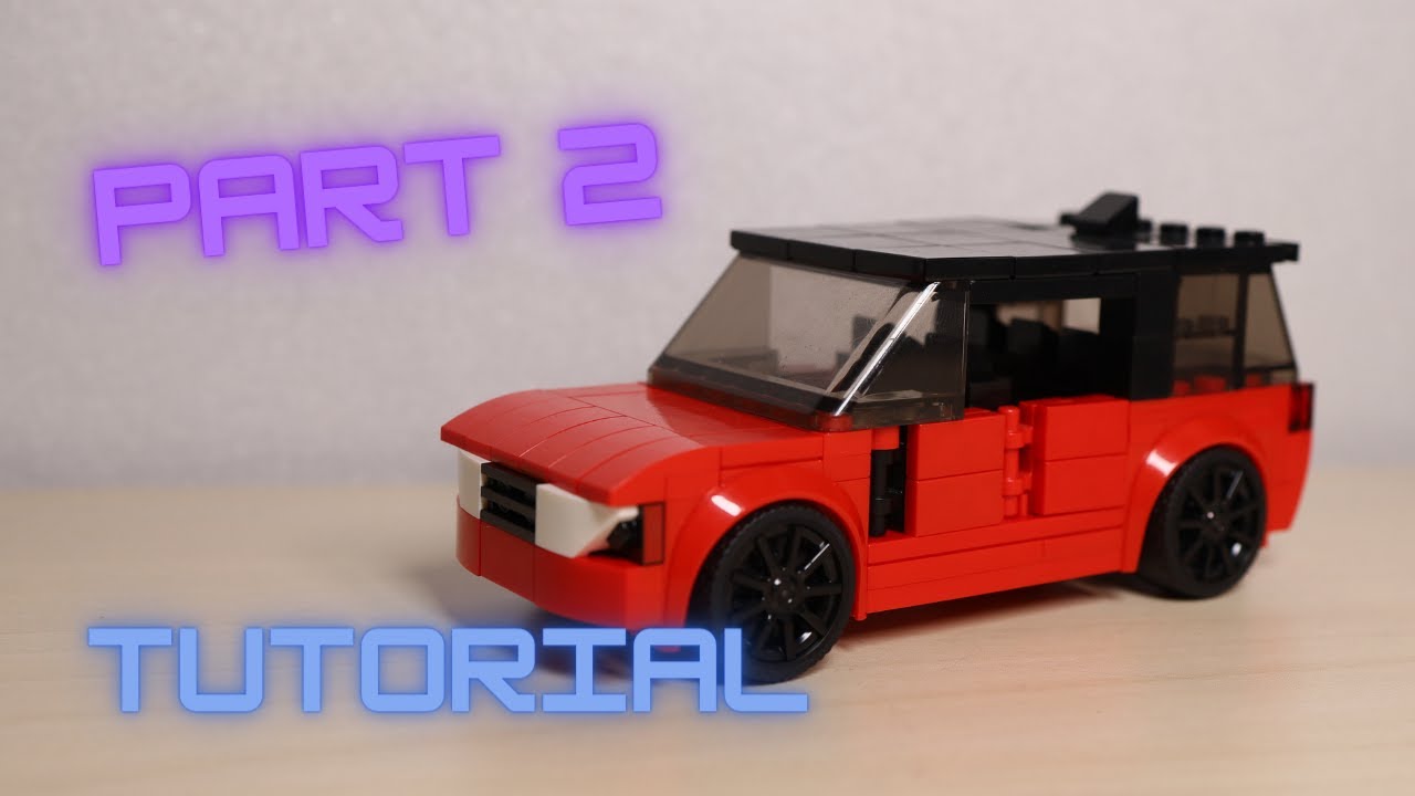 Lego RANGE ROVER SPORT tutorial - YouTube