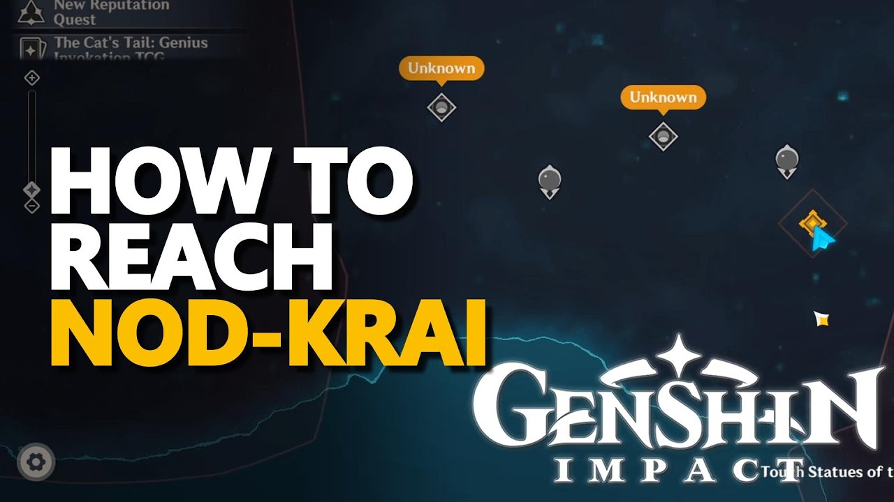 How to reach Nod-Krai Genshin Impact - YouTube