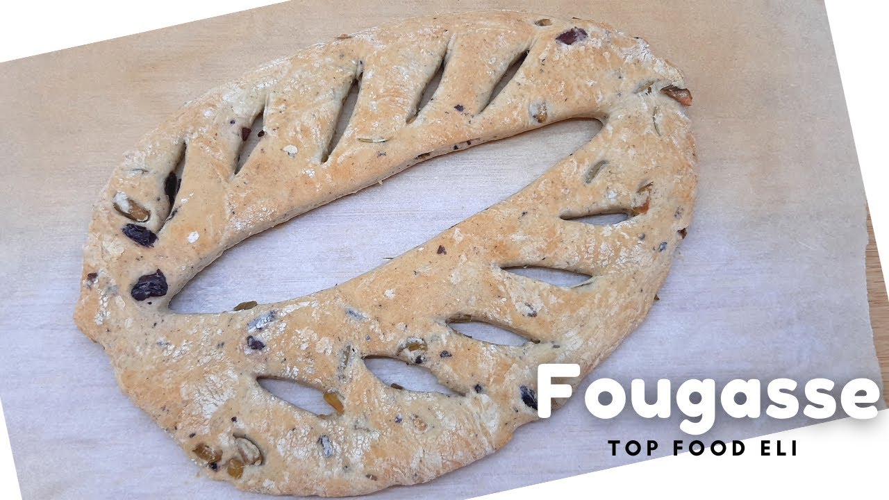 Fougasse Bread Recipe | How To Make & Shape Fougasse | Top Food Eli ...