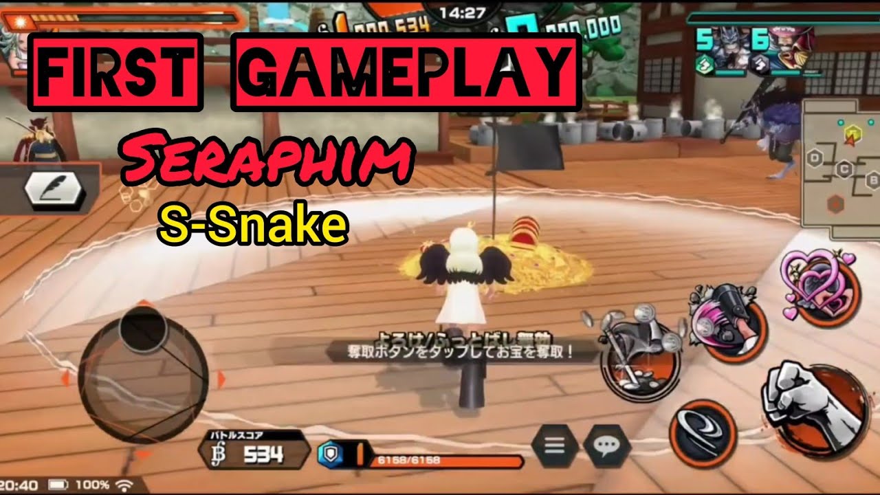 Seraphim S-Snake Gameplay ( Boa Hancock ) | One Piece Bounty Rush ...