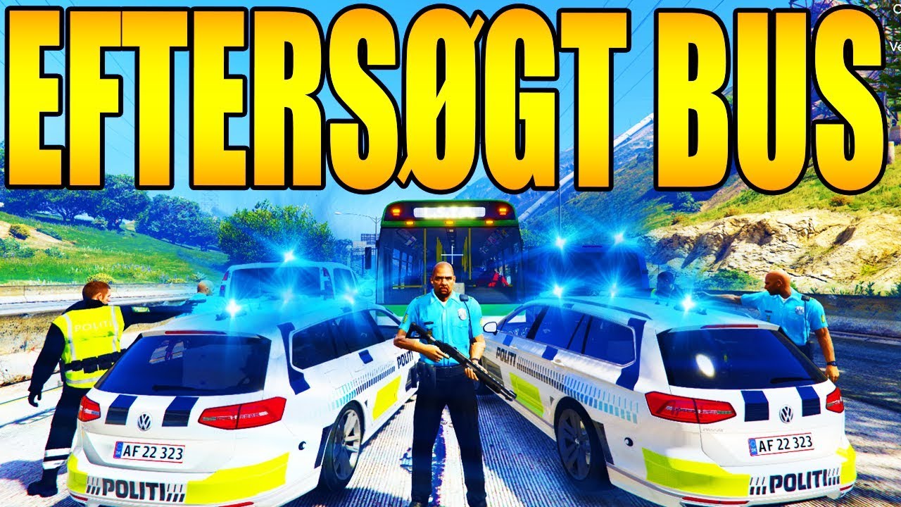 STOR BILJAGT MED EFTERSØGT BUS - NYT LSPDFR 0.4 - GTA 5 DANSK - LSPD:FR ...