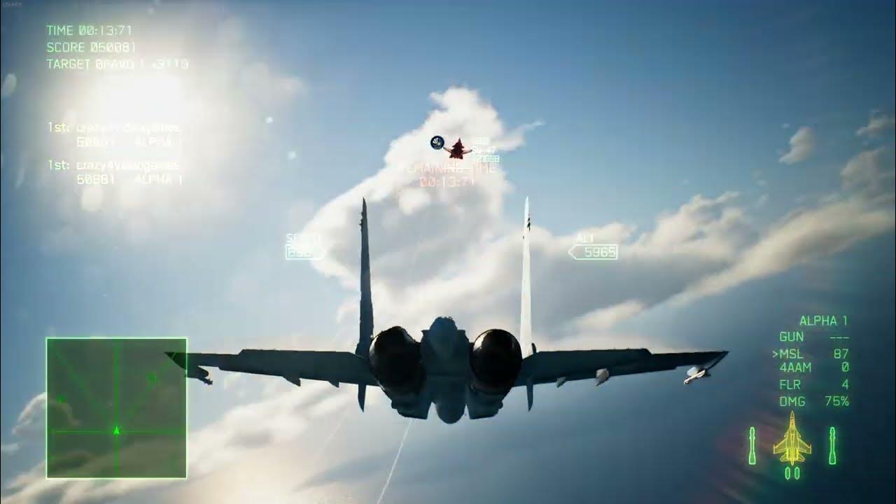 "I want to understand the enemy" - Ace combat 7 Multiplayer - YouTube