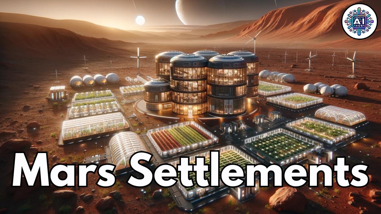 AI's Vision of Mars Settlements: Explore the Future Now! 🌟🤖 - YouTube