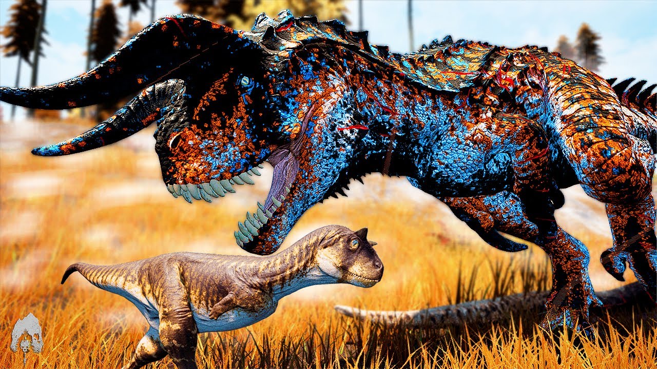 The Isle - Hypo Carnotauro, Ajudei Um Filhote Abondonado! Hypo Rex ...