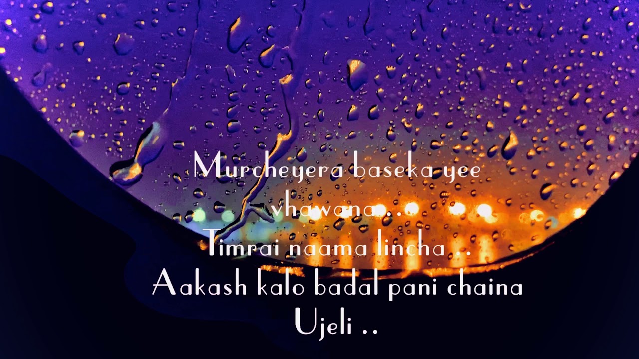 “Aakash kalo badal pani “ lyrical by pramod hangkhim rai - YouTube