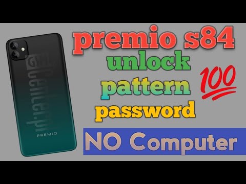 how to remove password premio s84 | premio s84 hard reset - YouTube