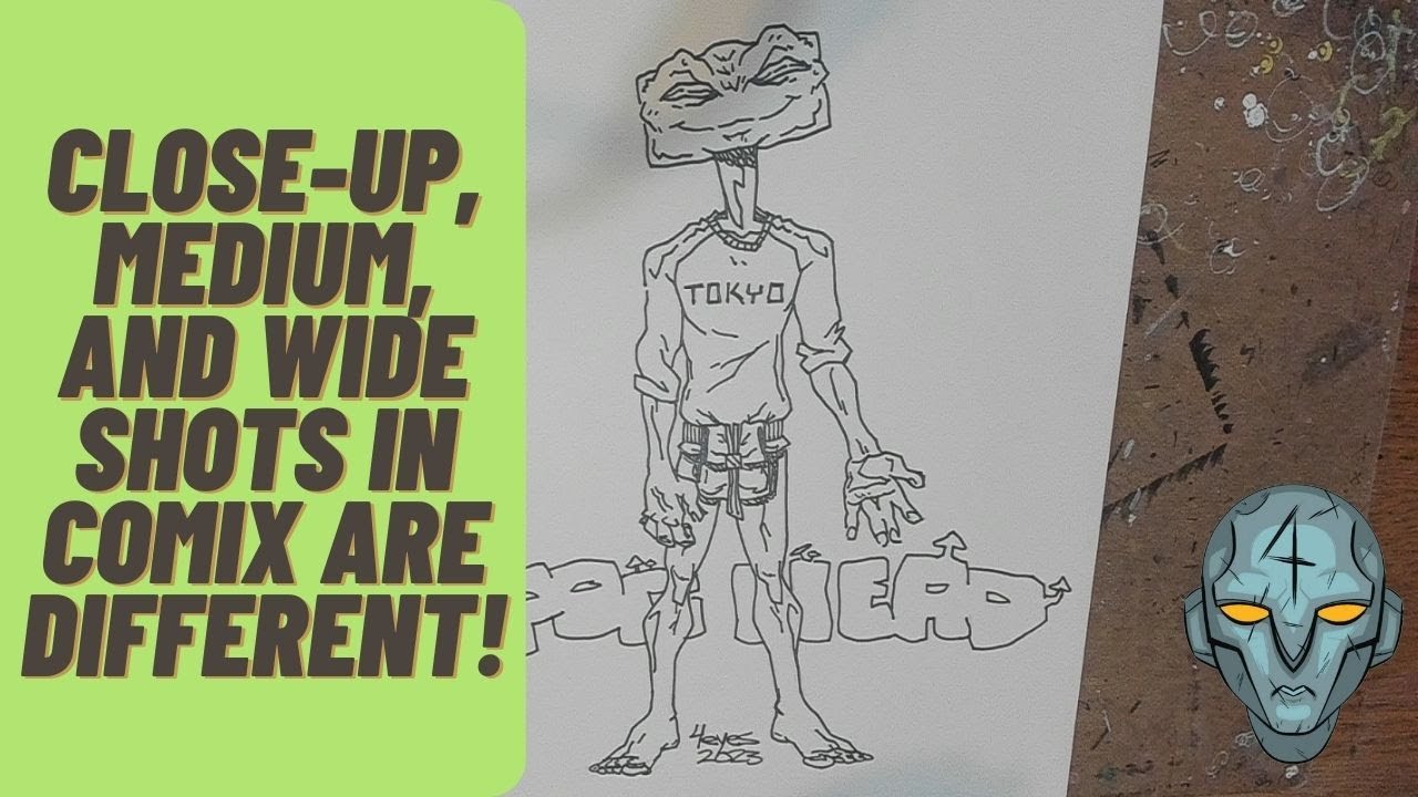 How To Draw The Three Most Common Shots In Comics - YouTube