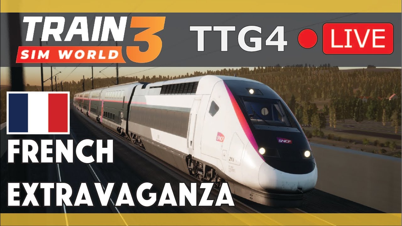 Train Sim World 3 | TGV Extravaganza - YouTube