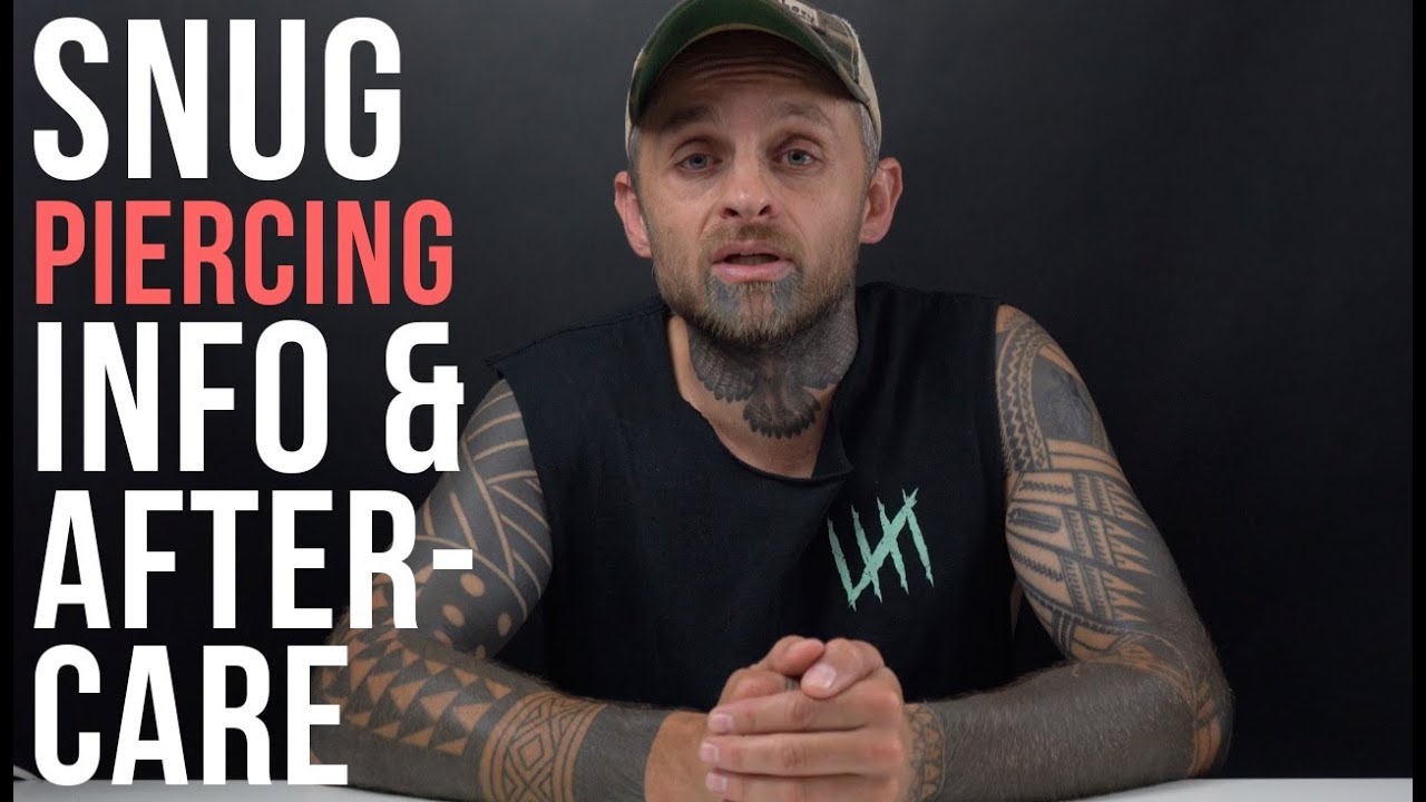 Snug Piercing Information & Aftercare | UrbanBodyJewelry.com - YouTube